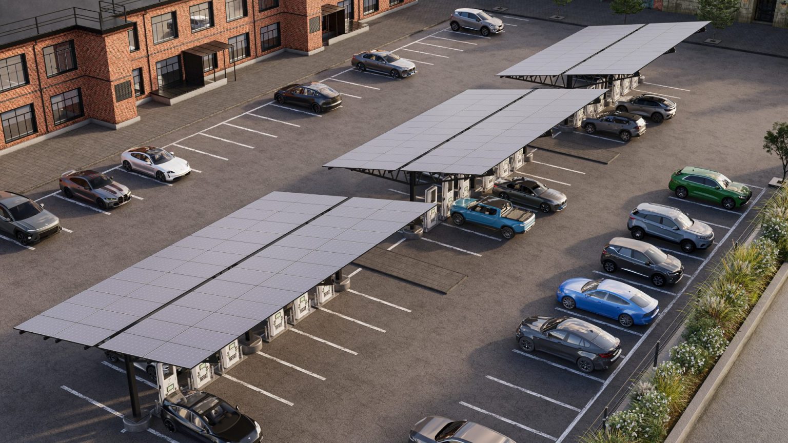 Cantilever Solar Canopies Guide | Brooklyn Solar Canopy - Brooklyn ...