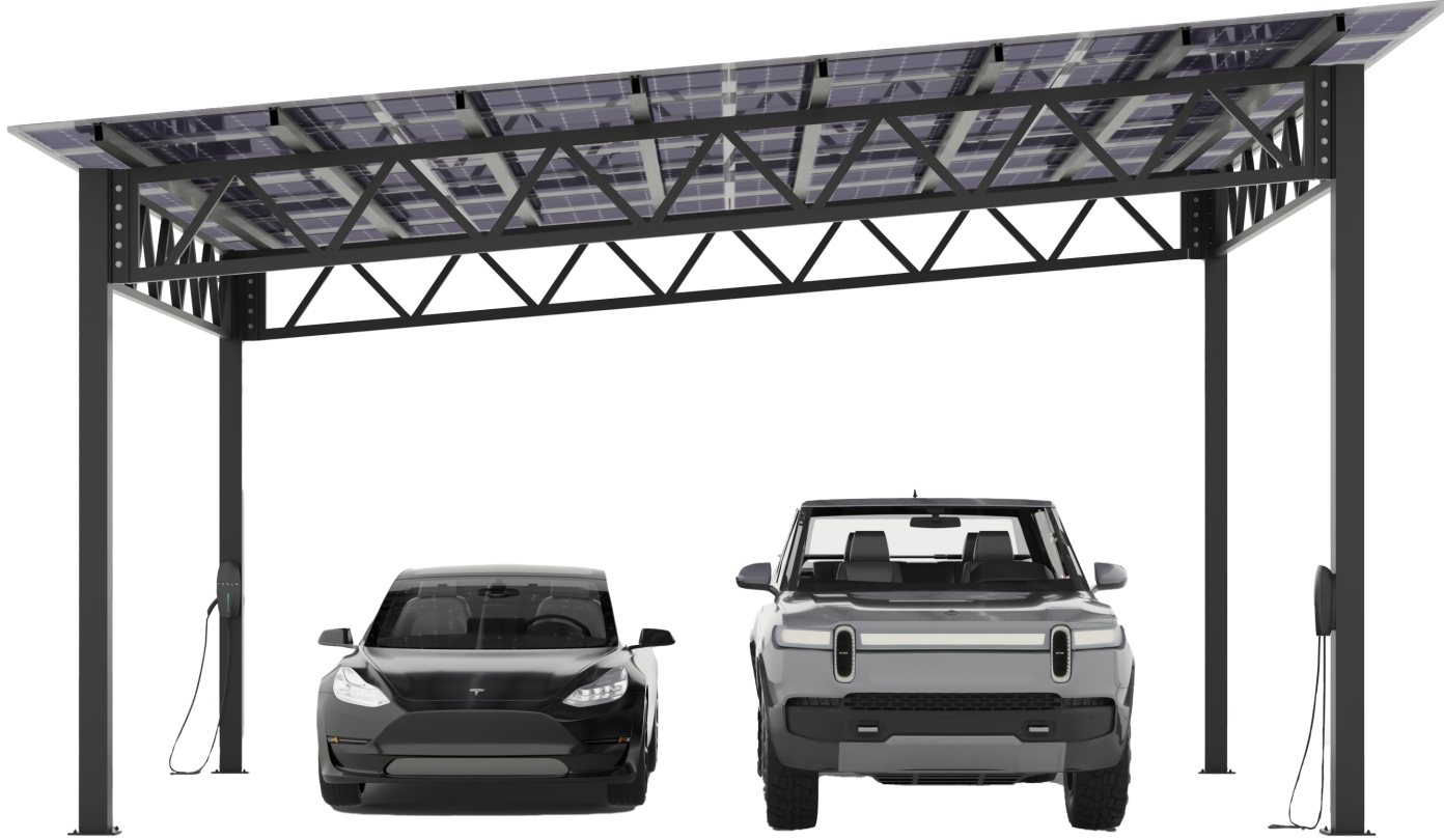 Post-Truss - Brooklyn Solar Canopy